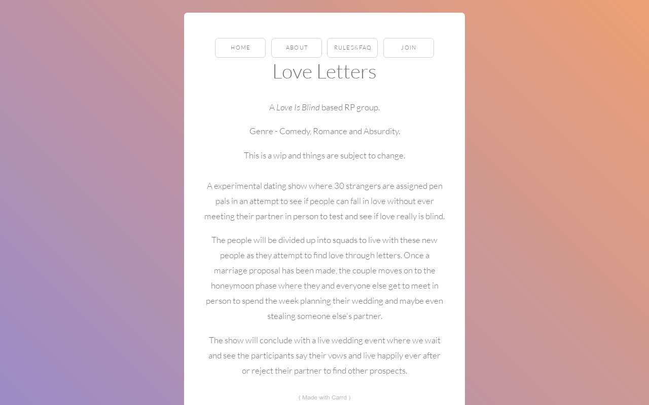 Love Letters
